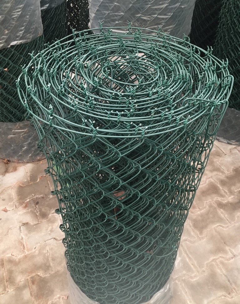 Pletivo PVC 125 cm,s vpleteným napínacím drátem, zelené | Ploty KODL